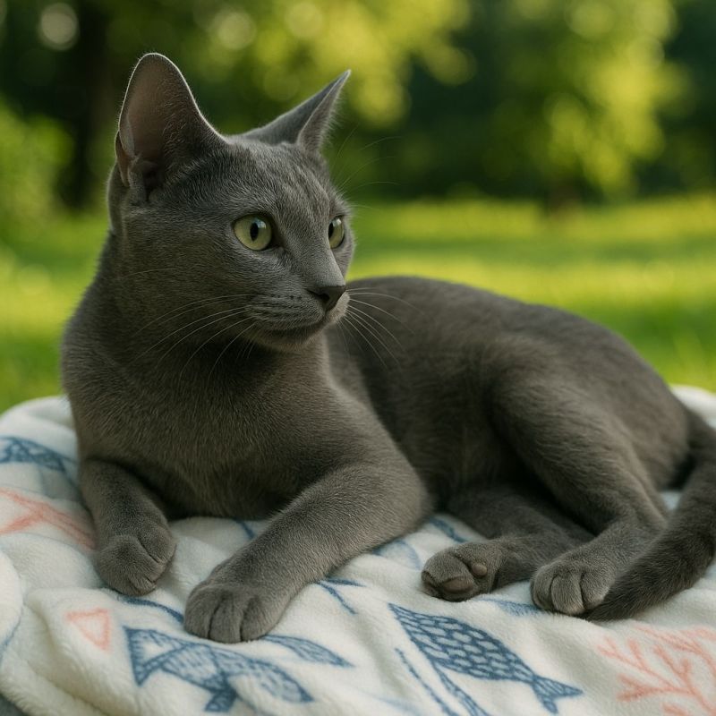 Russisch Blau Kitten 1 Kater & 1 Katze Geboren am 29.04.2025 in ...